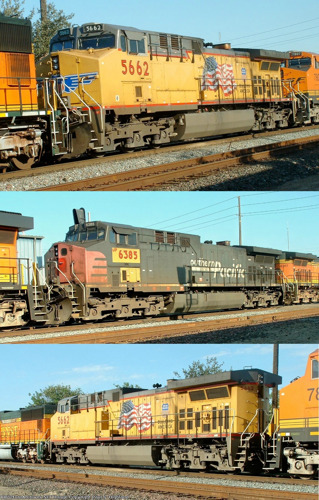 UP 5662 and 6385